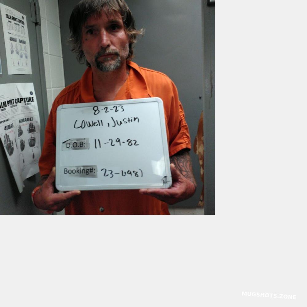 COWELL JUSTIN RAY 02/13/2024 - Sebastian County Mugshots Zone