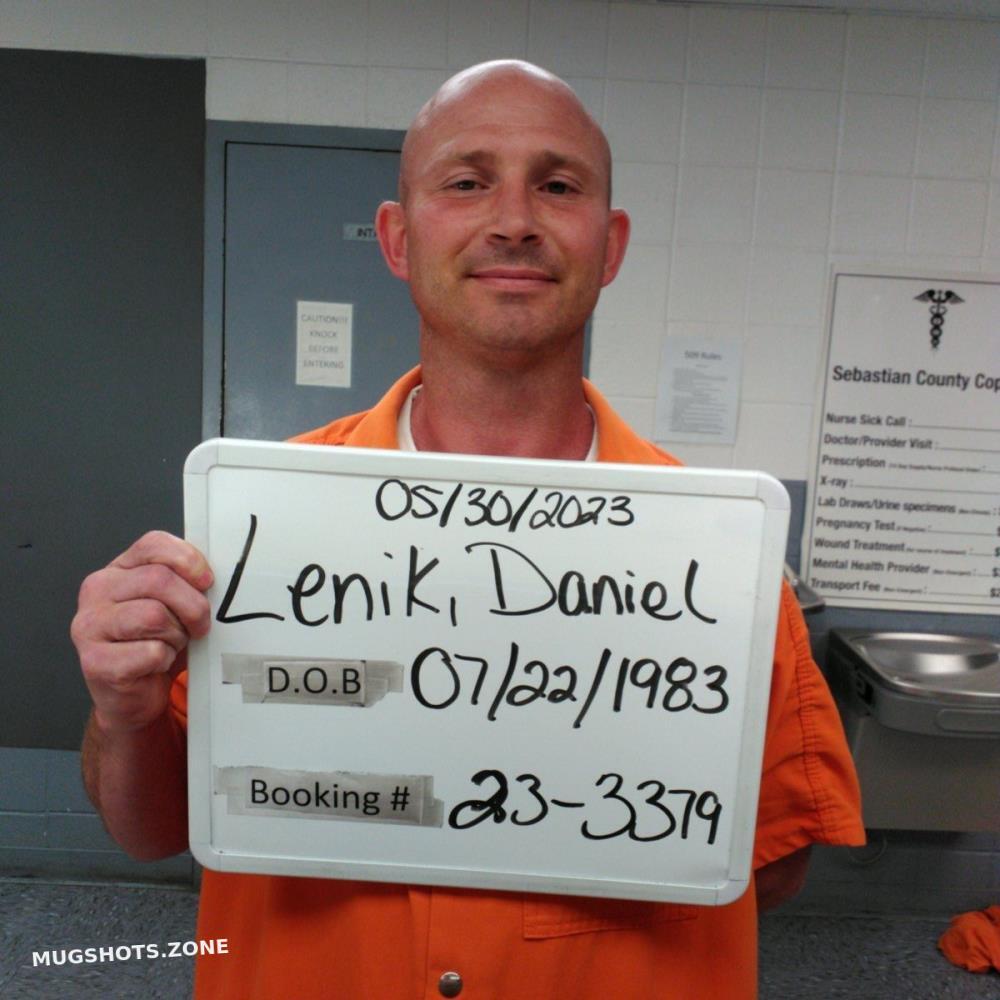 LENIK DANIEL DARWIN THIRD 02/22/2024 - Sebastian County Mugshots Zone