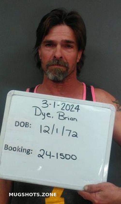 DYE BRIAN DALE 03/01/2024 - Sebastian County Mugshots Zone