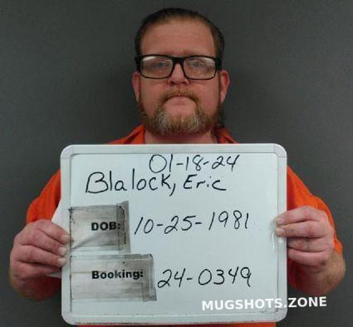 BLALOCK ERIC ROBERT 03/18/2024 - Sebastian County Mugshots Zone