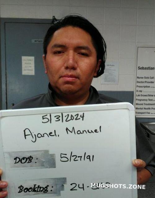 AJANEL MANUEL JESUS 05/02/2024 - Sebastian County Mugshots Zone