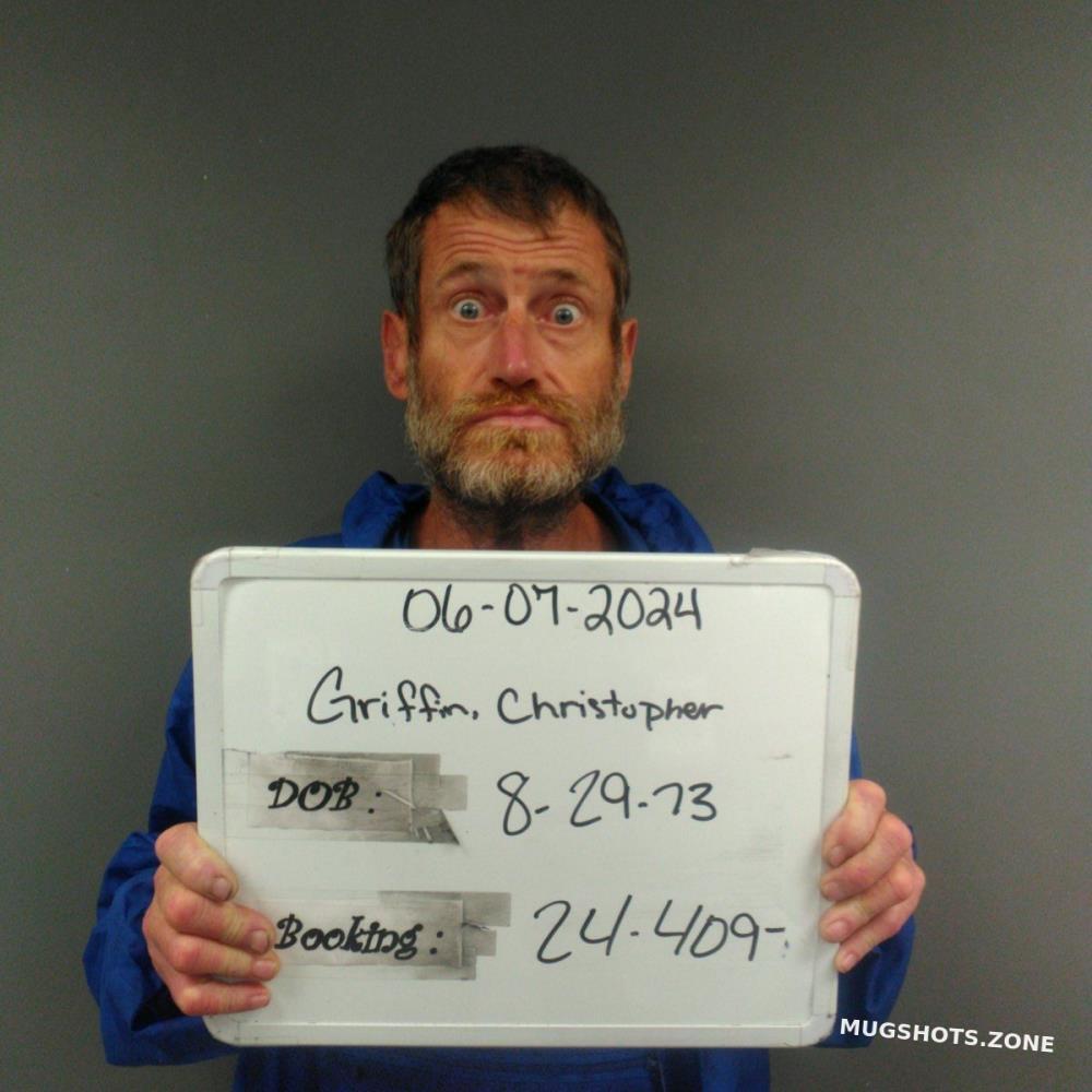GRIFFIN CHRISTOPHER SHANE 06/10/2024 - Sebastian County Mugshots Zone