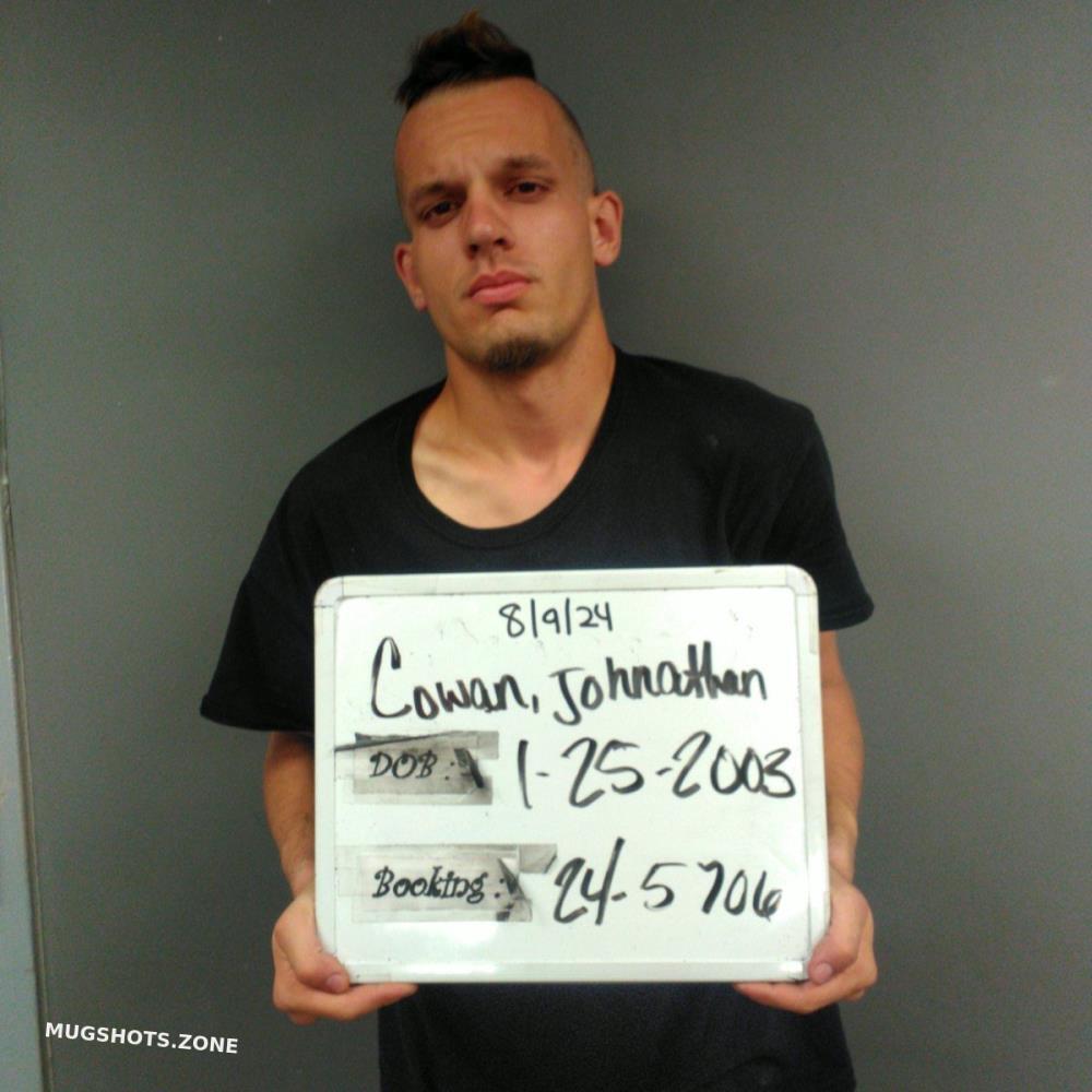 COWAN JOHNATHAN ROY 08/09/2024 - Sebastian County Mugshots Zone