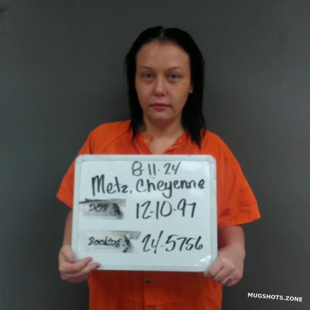 METZ CHEYENNE NICOLE 08/11/2024 - Sebastian County Mugshots Zone METZ CHEYENNE NICOLE 08/11/2024 - Sebastian County Mugshots Zone