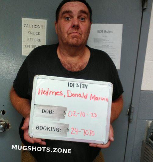 HOLMES DONALD MARVIN 10/03/2024 - Sebastian County Mugshots Zone