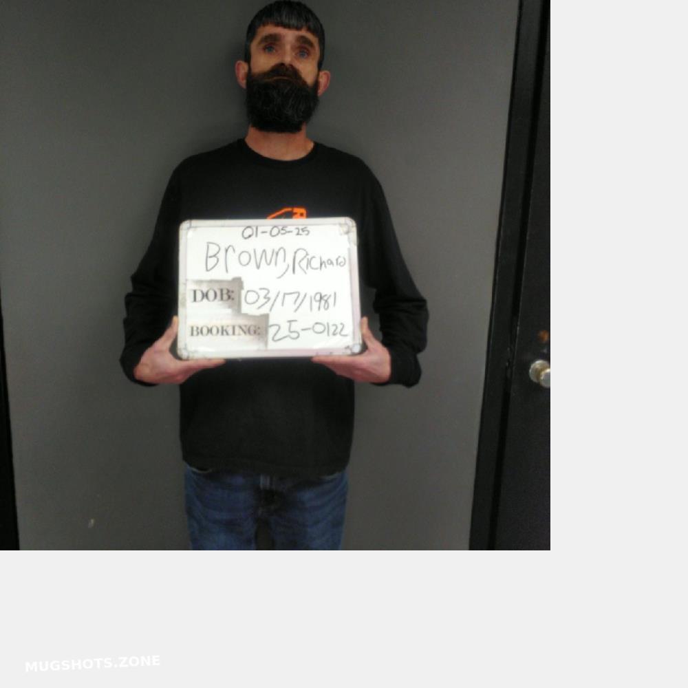 BROWN RICHARD RYDELL 01/06/2025 - Sebastian County Mugshots Zone