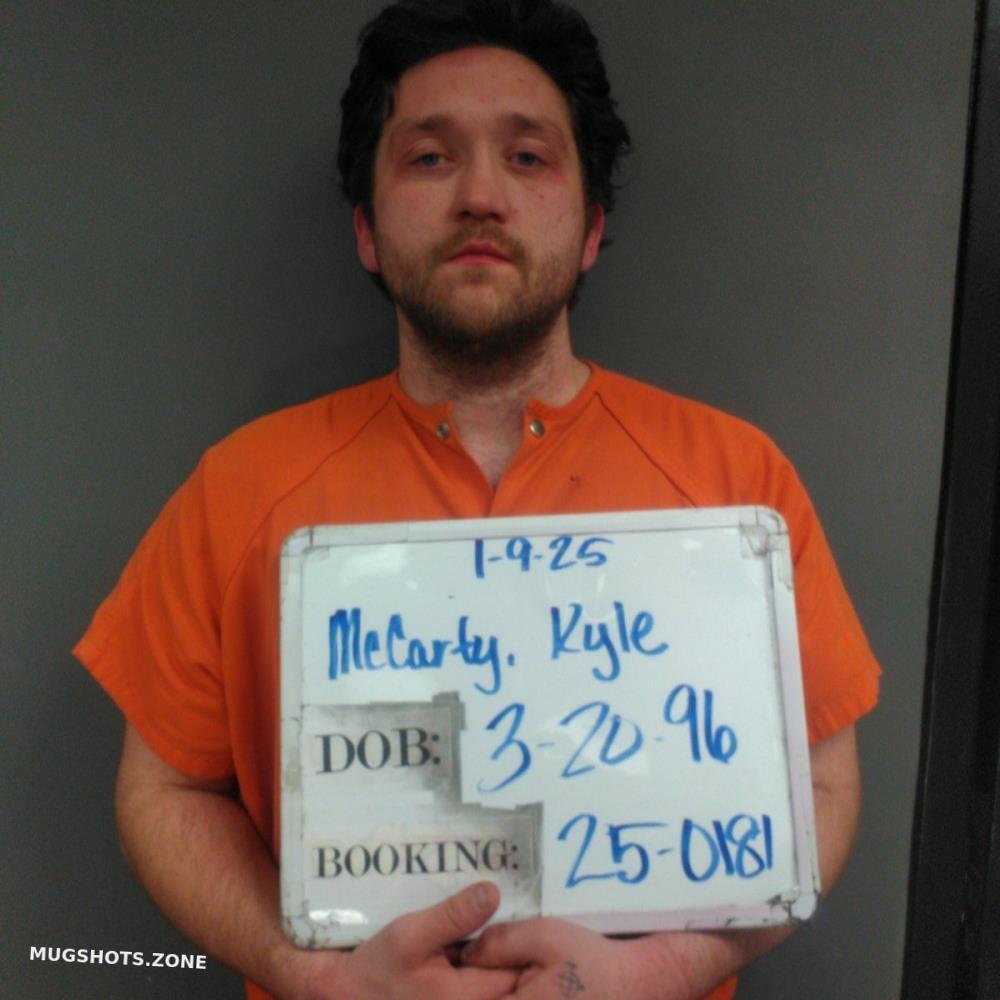 MCCARTY KYLE ANDREW 01/09/2025 - Sebastian County Mugshots Zone