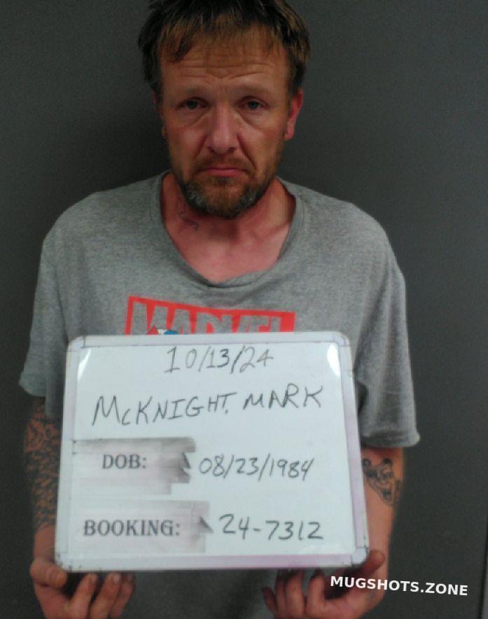 MCKNIGHT MARK DUANE 01/13/2025 - Sebastian County Mugshots Zone