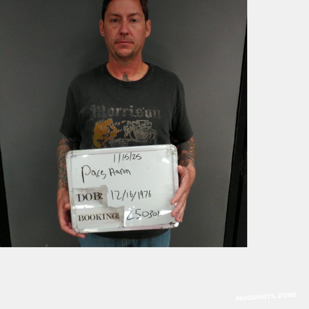 PACE AARON DEAN 01/15/2025 - Sebastian County Mugshots Zone