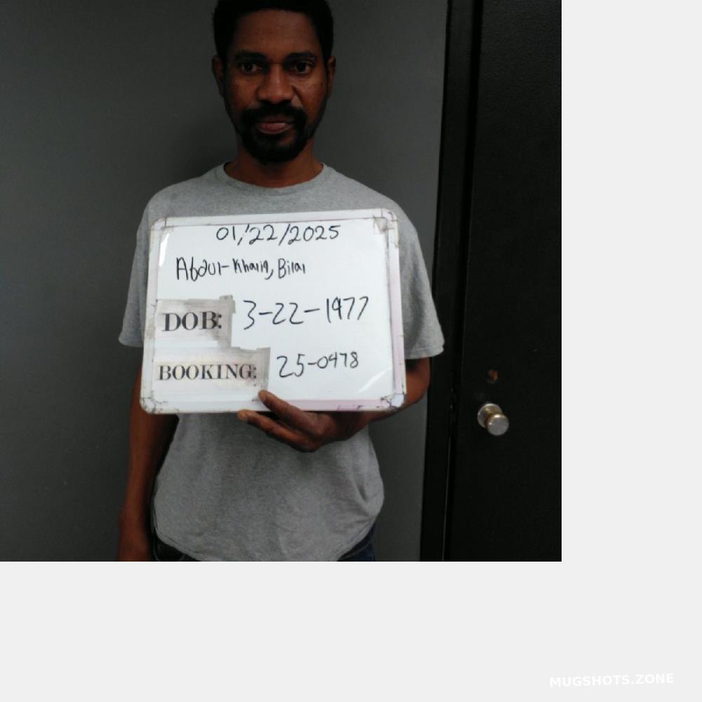 ABDUL-KHALIQ BILAL MUSTAFA JUNIOR 01/22/2025 - Sebastian County ...