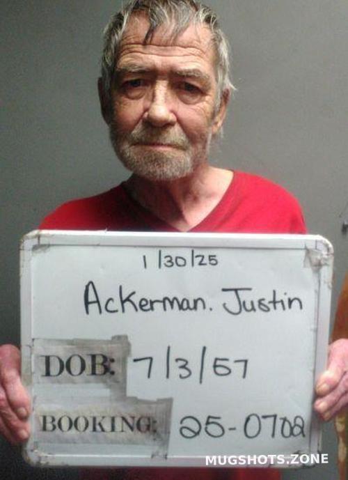 ACKERMAN JUSTIN A 01/30/2025 - Sebastian County Mugshots Zone