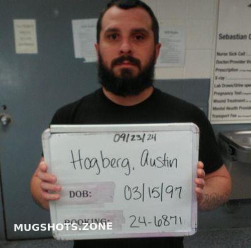 HOGBERG AUSTIN BLAKE 02/04/2025 - Sebastian County Mugshots Zone HOGBERG AUSTIN BLAKE 02/04/2025 - Sebastian County Mugshots Zone