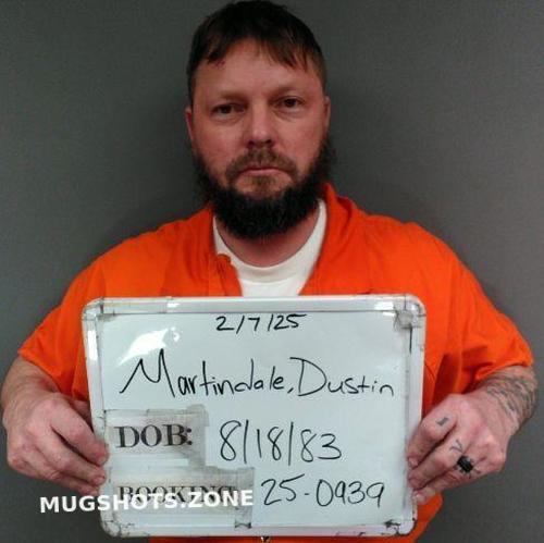 MARTINDALE DUSTIN SHANE 02/07/2025 - Sebastian County Mugshots Zone