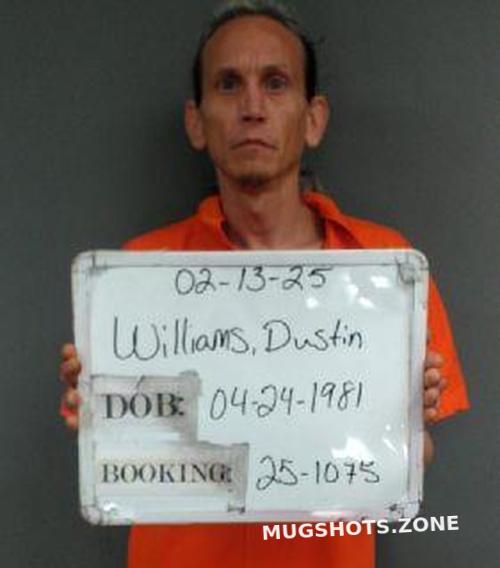 WILLIAMS DUSTIN GENE 02/17/2025 - Sebastian County Mugshots Zone