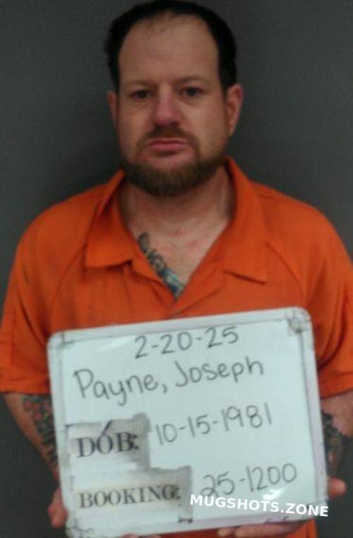 PAYNE JOSEPH SCOTT 02/20/2025 - Sebastian County Mugshots Zone