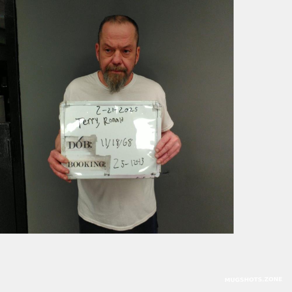TERRY RONALD JAY 02/21/2025 - Sebastian County Mugshots Zone