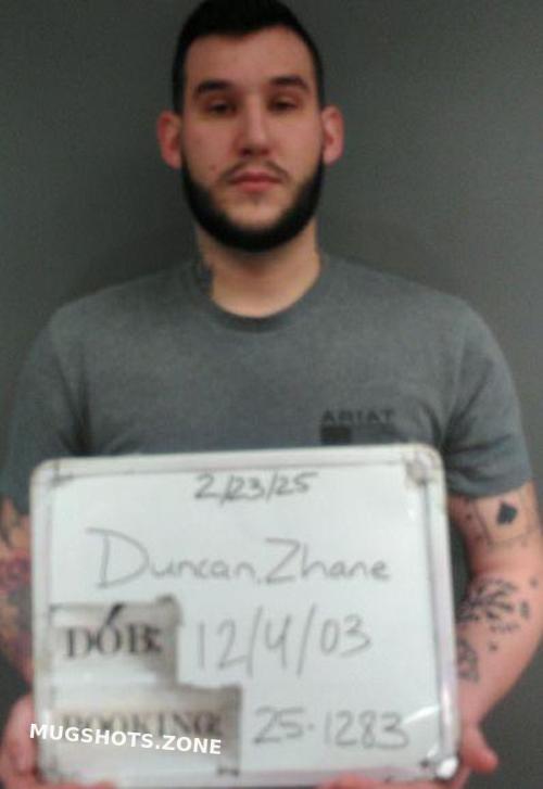 DUNCAN ZHANE 02/23/2025 - Sebastian County Mugshots Zone