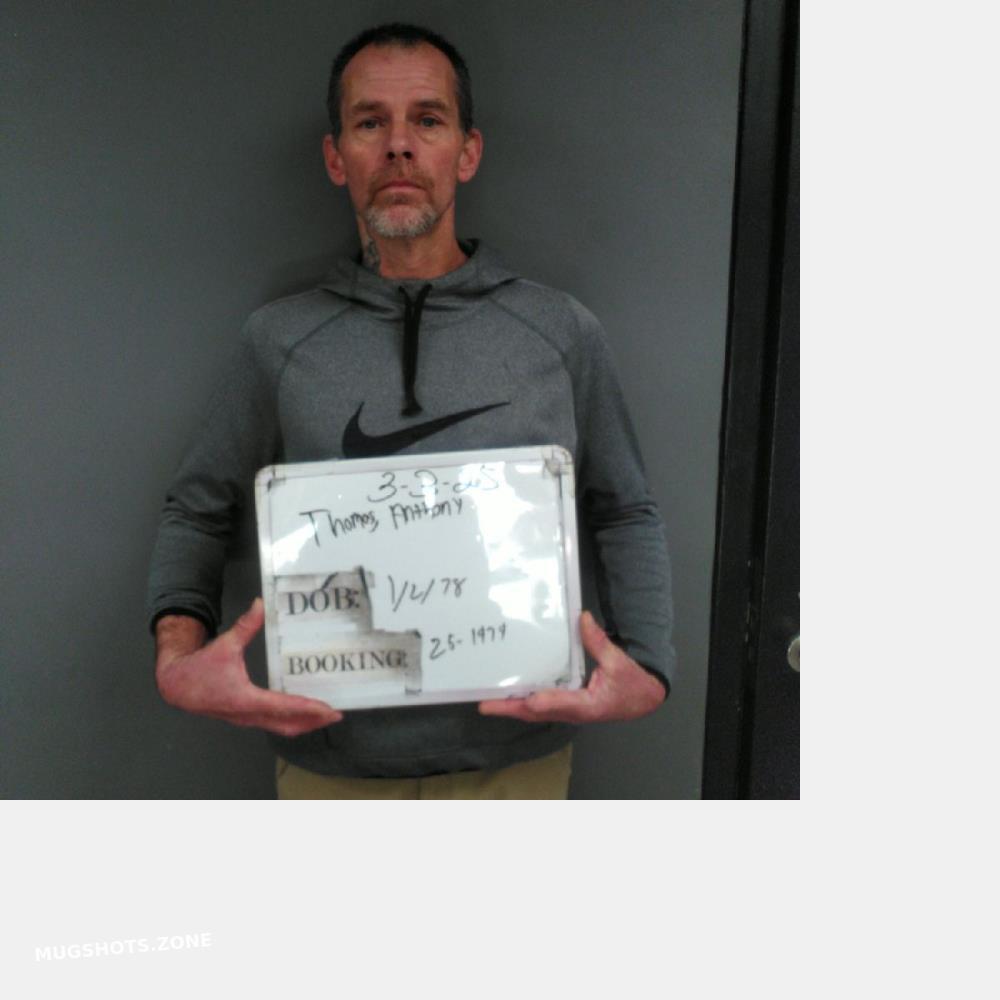 THOMAS ANTHONY RAY JUNIOR 03/03/2025 - Sebastian County Mugshots Zone