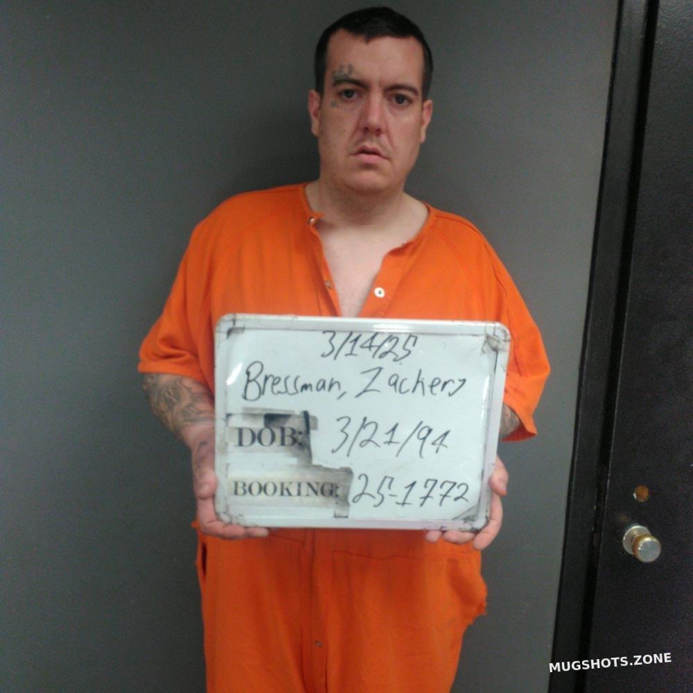 BRESSMAN ZACHERY THOMAS 03/14/2025 - Sebastian County Mugshots Zone