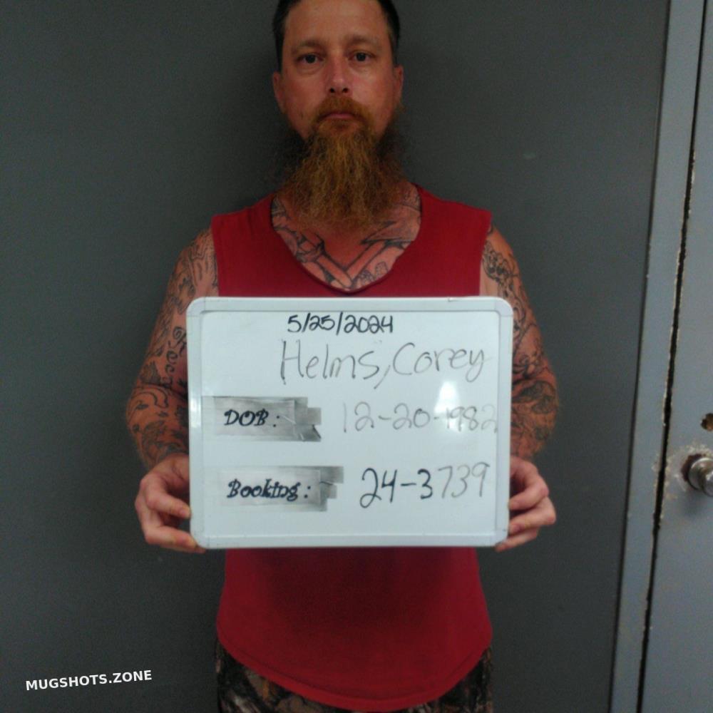 HELMS COREY ALAN 03/20/2025 - Sebastian County Mugshots Zone