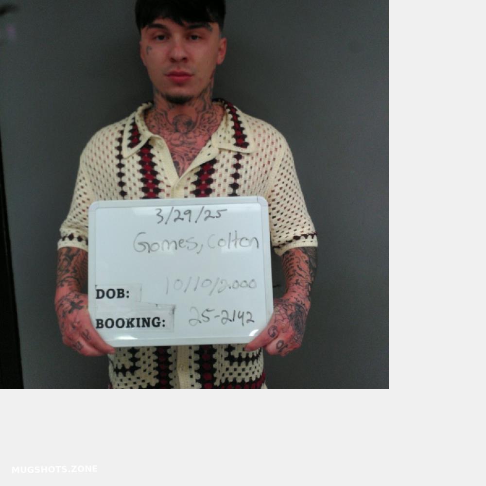 GOMES COLTON LEE RAE 03/29/2025 - Sebastian County Mugshots Zone