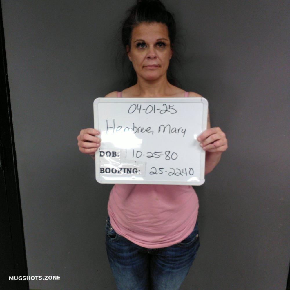 HEMBREE MARY LYNN 04/01/2025 - Sebastian County Mugshots Zone