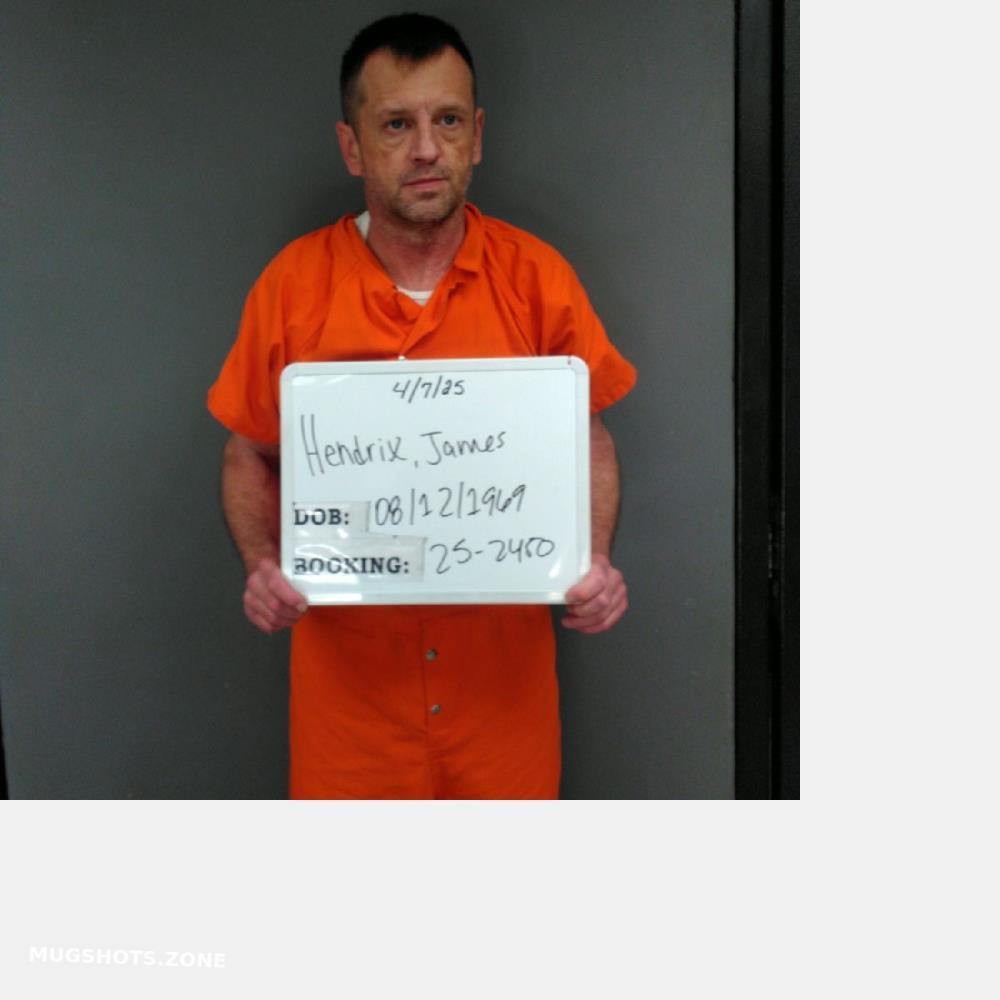 HENDRIX JAMES AUSTIN 04/17/2025 - Sebastian County Mugshots Zone
