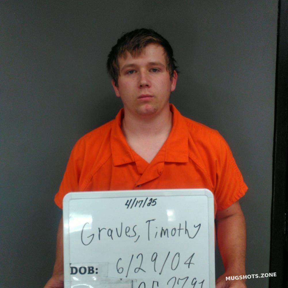 GRAVES TIMOTHY JACOB 04/17/2025 - Sebastian County Mugshots Zone