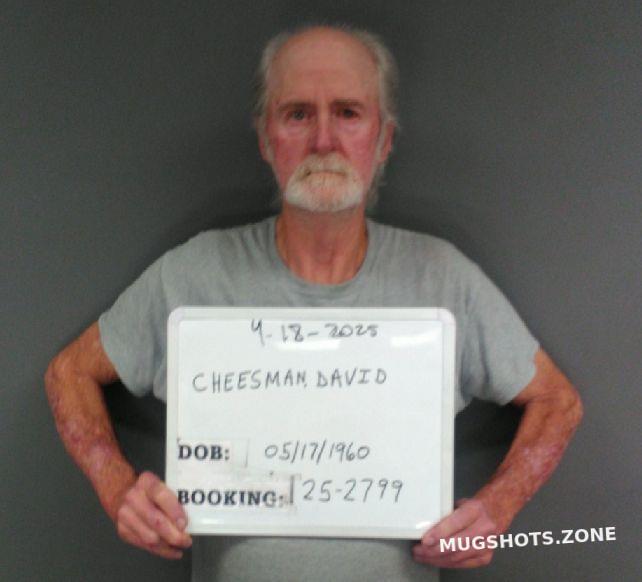 CHEESMAN DAVID LEE 04/17/2025 - Sebastian County Mugshots Zone