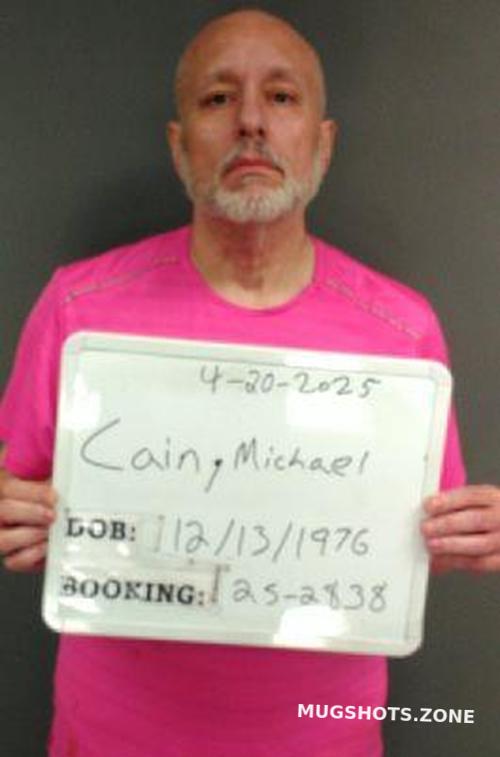 CAIN MICHAEL STEVEN 04/19/2025 - Sebastian County Mugshots Zone