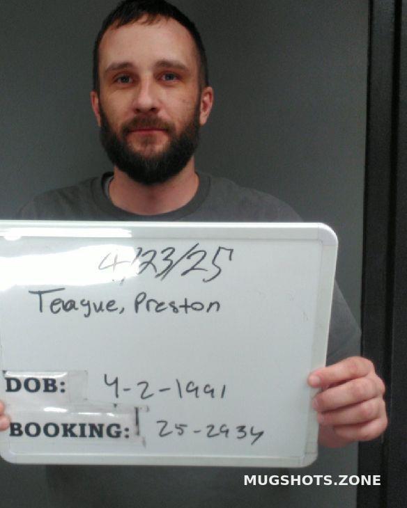 TEAGUE PRESTON ALLEN 04/23/2025 - Sebastian County Mugshots Zone