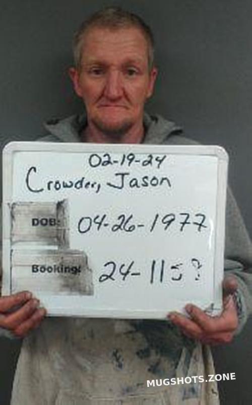 CROWDER JASON ERIC 04/24/2025 - Sebastian County Mugshots Zone
