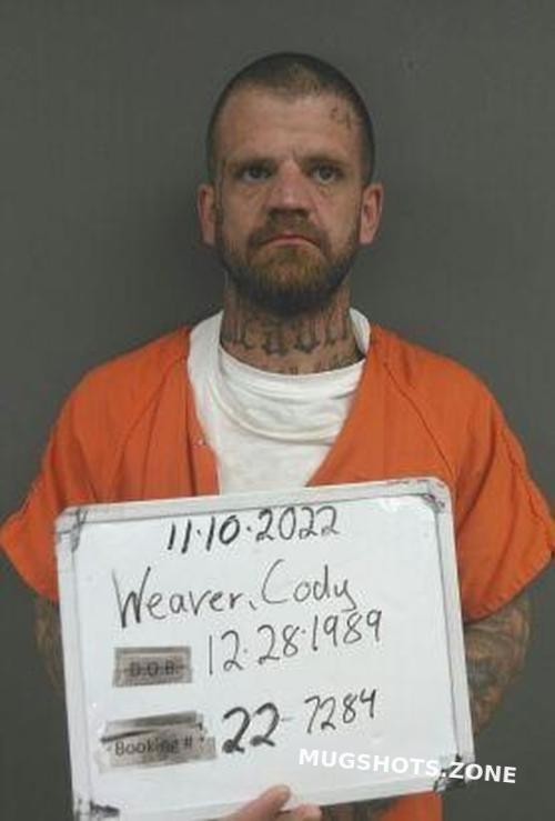 WEAVER CODY SHANE 05/03/2025 - Sebastian County Mugshots Zone