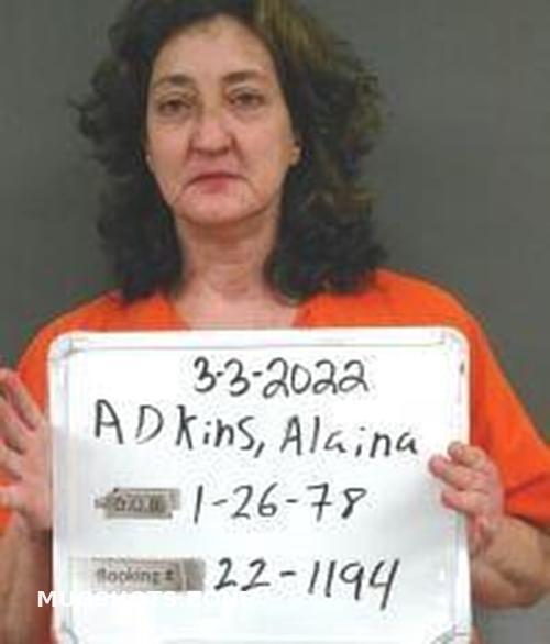 ADKINS ALAINA CHRISTINE 05/16/2025 - Sebastian County Mugshots Zone