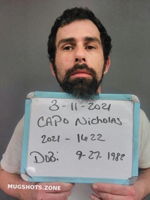CAPO NICHOLAS ROBERT 05/23/2025 - Sebastian County Mugshots Zone