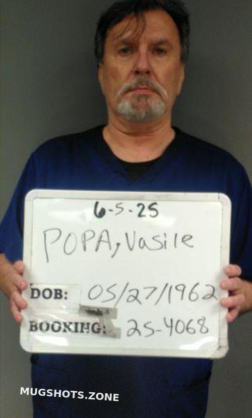 POPA VASILE 06/05/2025 - Sebastian County Mugshots Zone