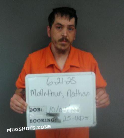 MCARTHUR NATHAN BRUCE 06/20/2025 - Sebastian County Mugshots Zone