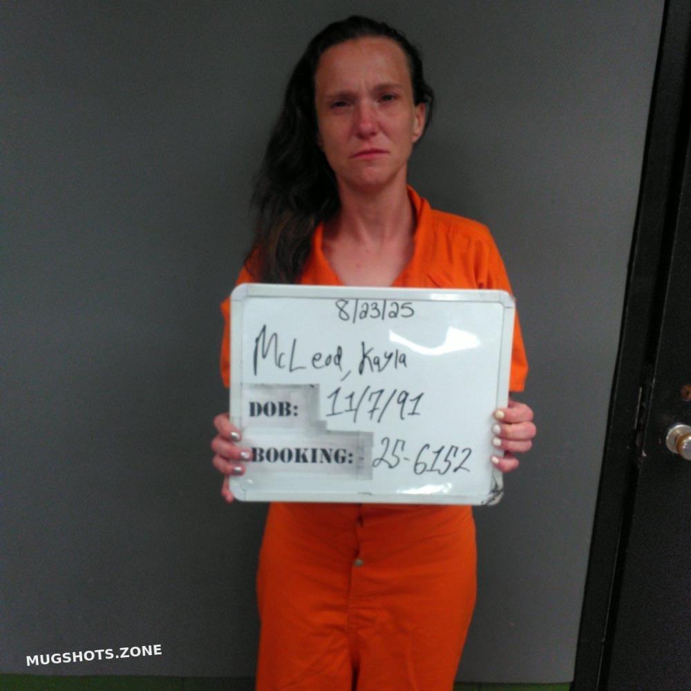 MCLEOD KAYLA ANGEL 08/23/2025 - Sebastian County Mugshots Zone