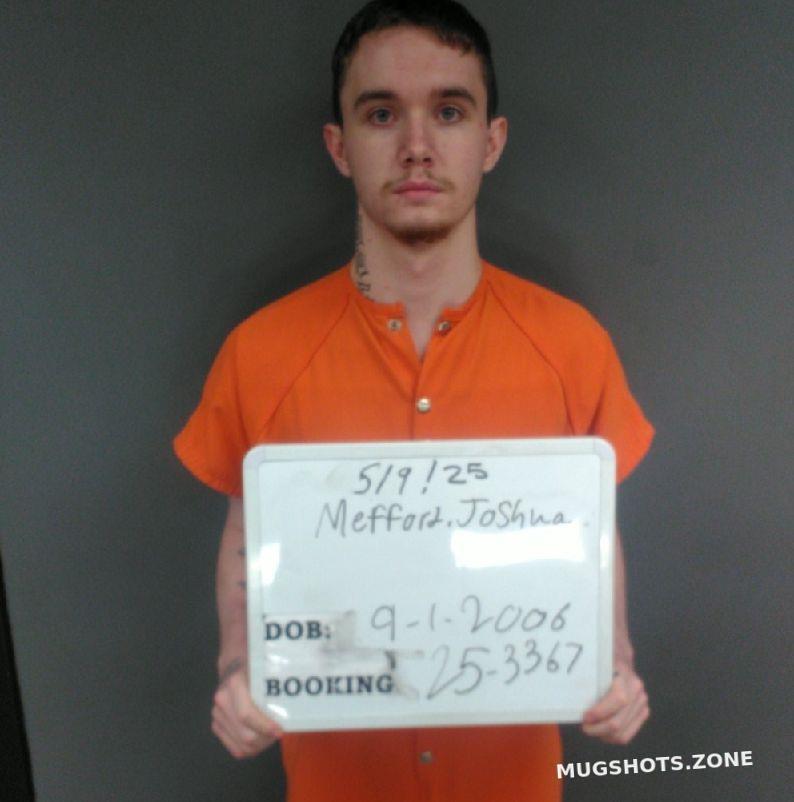 MEFFORD JOSHUA DAVIN 09/03/2025 - Sebastian County Mugshots Zone