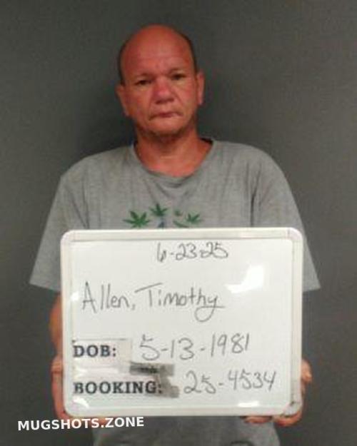 ALLEN TIMOTHY RAY 09/25/2025 - Sebastian County Mugshots Zone