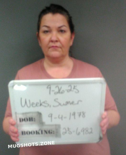 WEEKS SUMER M 09/26/2025 - Sebastian County Mugshots Zone