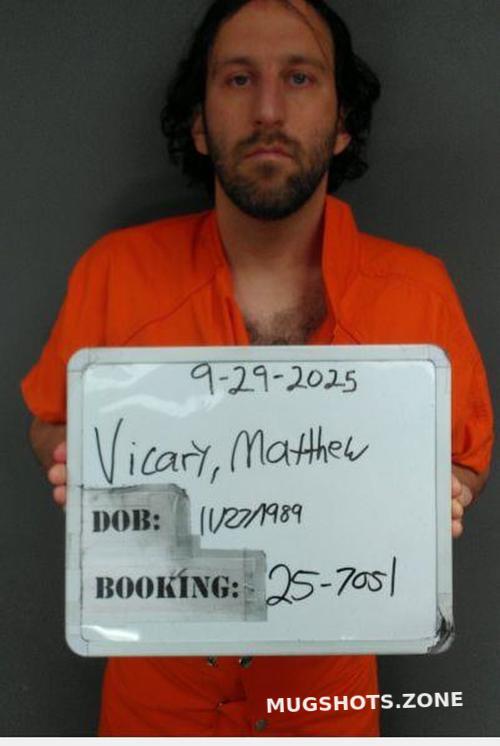 VICARY MATTHEW EVERETT 09/29/2025 - Sebastian County Mugshots Zone