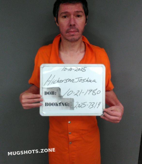 HICKERSON JOSHUA WAYNE 10/09/2025 - Sebastian County Mugshots Zone