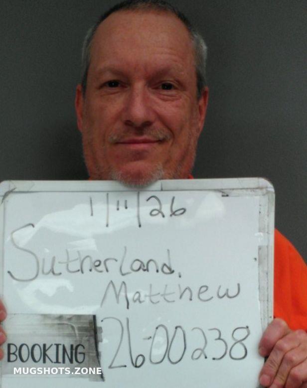 SUTHERLAND MATTHEW EDWARD 01/11/2026 - Sebastian County Mugshots Zone