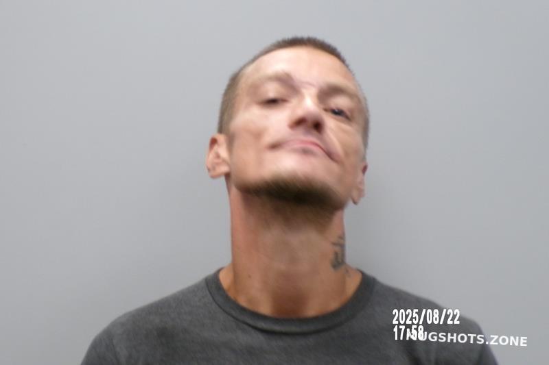 STOUT JONATHAN 08/22/2025 - Southwest Regional Jail Mugshots Zone