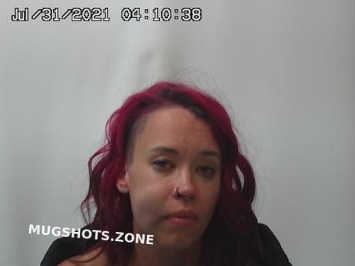 RUDD CHRISTINA MICHELLE 07/31/2021 - Tri County Regional Jail Mugshots Zone