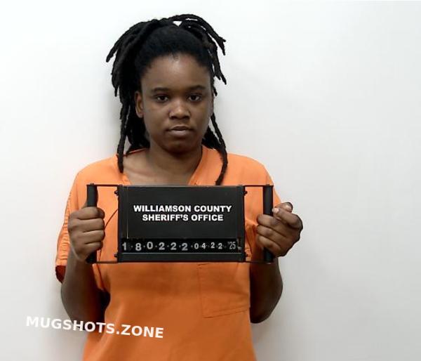 PRATT DEANDREA CHANDRE 04/22/2025 - Williamson County Mugshots Zone